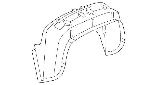 2015-2020 GM Wheel Housing Side Panel 84399424 | GM Outlet