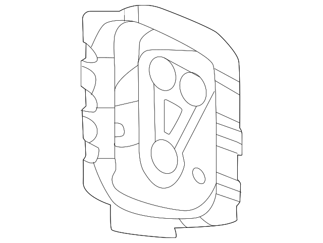 2021-2023 Toyota Sienna Bumper Cover Support Rail Bracket 58303-08030 ...