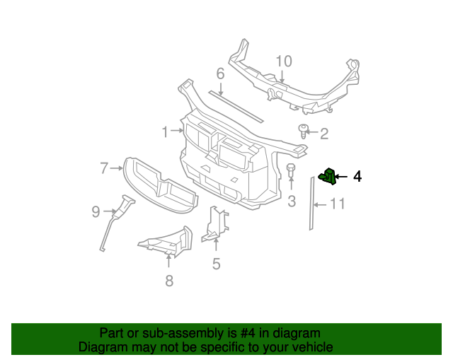 51647116705 - 2006-2013 BMW Lock Plate (51-64-7-116-705) | BMW of South ...