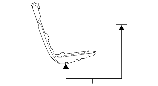 Genuine Toyota Edge Molding part# 76816-47030 for 2019-2022 Toyota ...