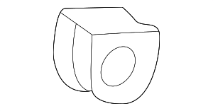 48815-35100 - Suspension Stabilizer Bar Bushing (Front) - 1996-2002 ...