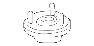 Genuine Toyota Shock Mount (Left, Right, Front) part# 48609-35030 for ...