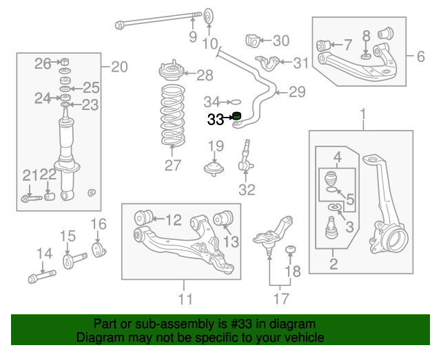 1991-2007 Toyota Cushion 90948-01003 | Toyota Parts Center
