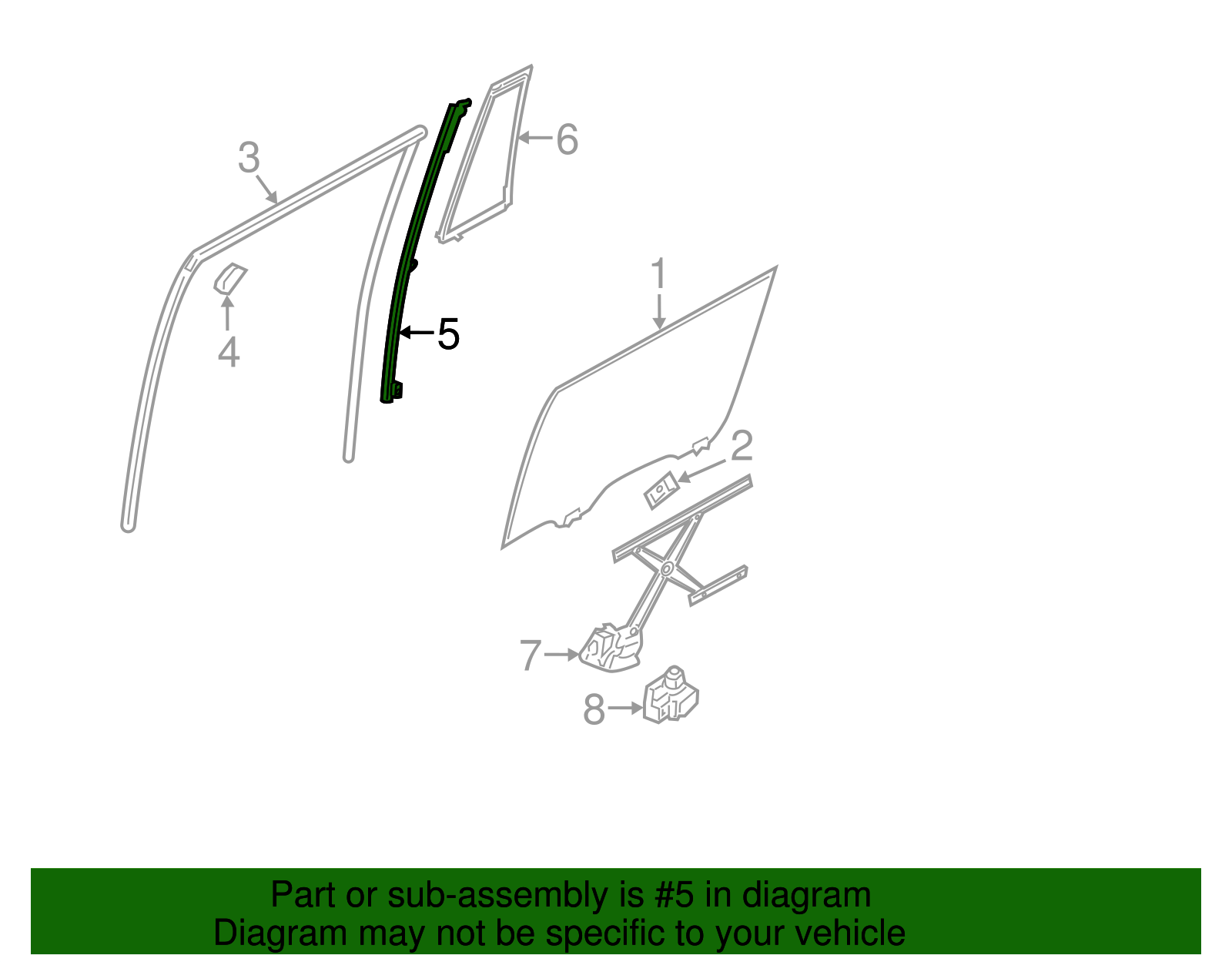 2011-2020 Infiniti Sash Channel 82222-1LA0A | INFINITI OF WEST CHESTER