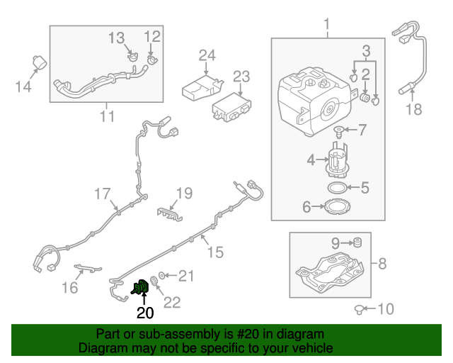 Injection Nozzle - Audi (4H0-131-113-A)