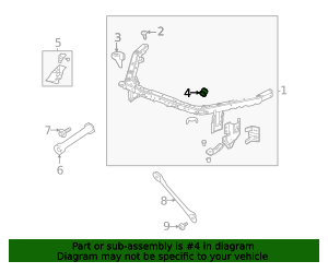 2020-2025 Cadillac Multi-Purpose Nut 11570533 GM | GMPartsDirect.com