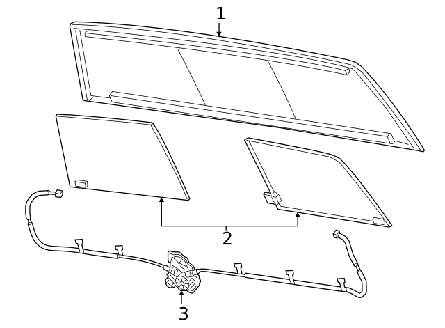 68402760AA - Backlite Glass | Mopar Parts Canada