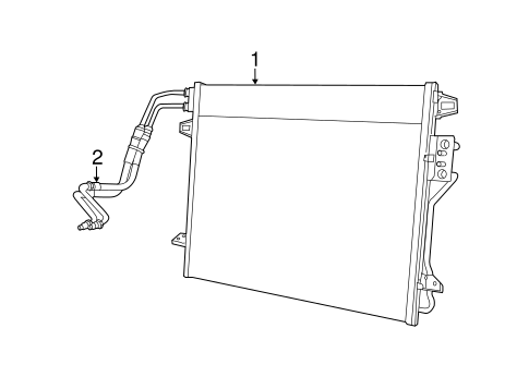 Trans Oil Cooler for 2009 Volkswagen Routan | OEM Parts Online