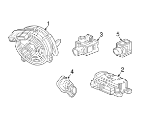 2013-2024 GM Airbag Sensor 13504470 GM | GMPartsDirect.com