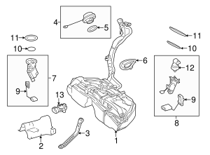 218-470-04-94 - Fuel Pump Assembly 2008-2018 Mercedes-Benz | Mercedes ...