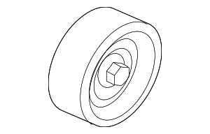 2010-2017 Kia Accessory Drive Belt Idler Pulley 25287-25110 ...