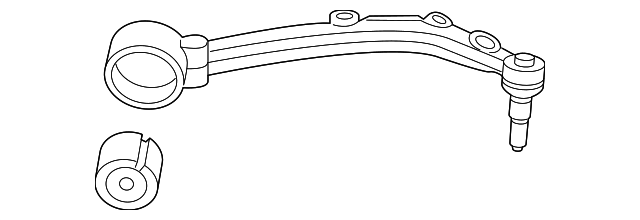 Genuine Ft Lower Control Arm for 2015-2020 Hyundai | Part# 54506-B1000 ...