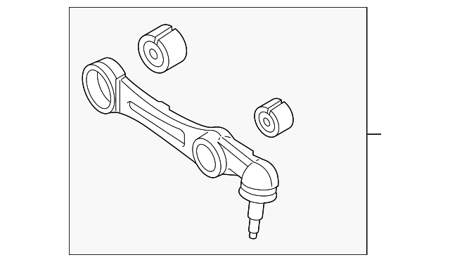 Genuine Rear Lower Control Arm for 2015-2020 Hyundai | Part# 54501 ...