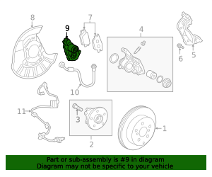 2022-2025 Toyota Actuator 46310-0A010 | Toyota Parts Center