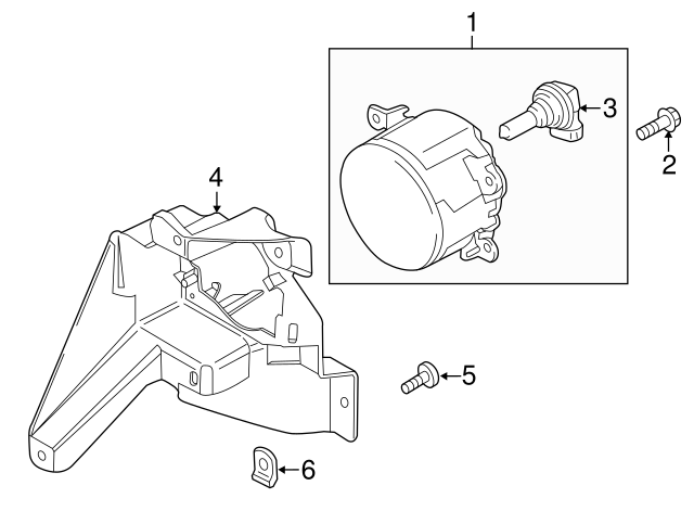 DS7Z-15266-B - Mount Bracket - 2013-2016 Ford Fusion | OEM Parts Quick