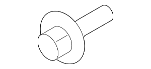 2015-2021 Ford F-150 Trim Support Retainer Screw -W716714-S442 ...