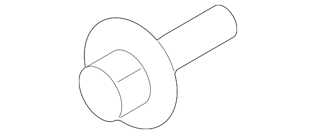 2015-2021 Ford F-150 Trim Support Retainer Screw -W716714-S442 ...