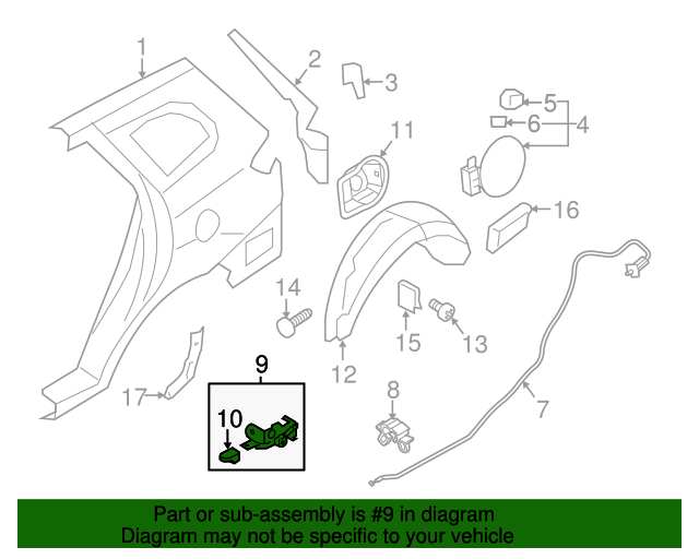 81570-2H001 - Release Handle - 2009-2021 Hyundai | World OEM Parts Hyundai