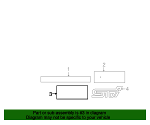 2005 Subaru Impreza 2005 Subaru Impreza WRX STi Rear Trunk Emblem Pink ...
