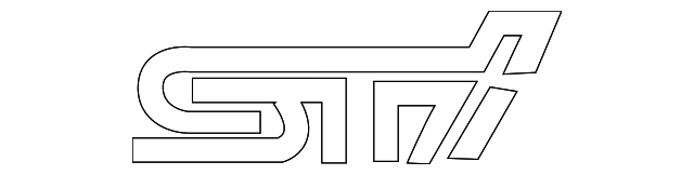 2005 Subaru Impreza 2005 Subaru Impreza WRX STi Rear Trunk Emblem Pink ...