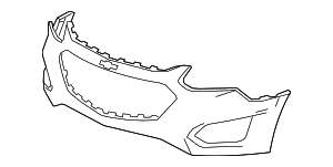 2016-2017 Chevrolet Equinox Front Upper Bumper Cover 23413530 GM ...