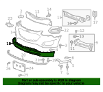 2016-2017 Chevrolet Equinox Front Lower Bumper Cover 23370461 GM ...