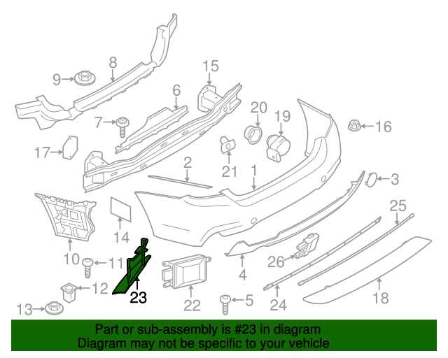 Genuine BMW 66-32-6-798-971 | Sensor Bracket | FREE Shipping on Most ...