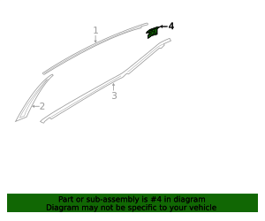 822D3-6CA1A - Rear Trim 2019-2024 Nissan Altima | Nissan Parts ...