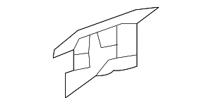 2019-2020 Nissan Altima Rear Trim - Driver's Side (LH) 822D3-6CA1A ...