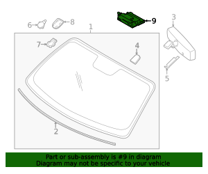 2021-2023 Ford Mustang Front Camera MR3Z-19H406-C | OEM Parts Online