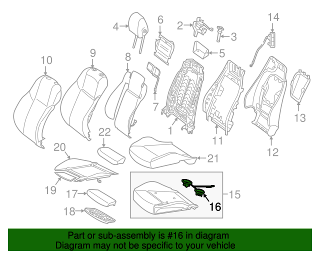 099-906-41-02 - Temperature Controlled Seat Blower Motor 2022-2024 ...
