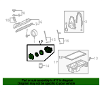 1997-2020 GM Oil Pump Replaces Part Number 12696357 12710303 GM ...