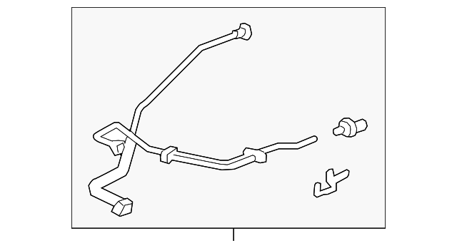 Genuine OEM Ford Part - Evaporative Emissions System Lines DG9Z-9D289-P ...
