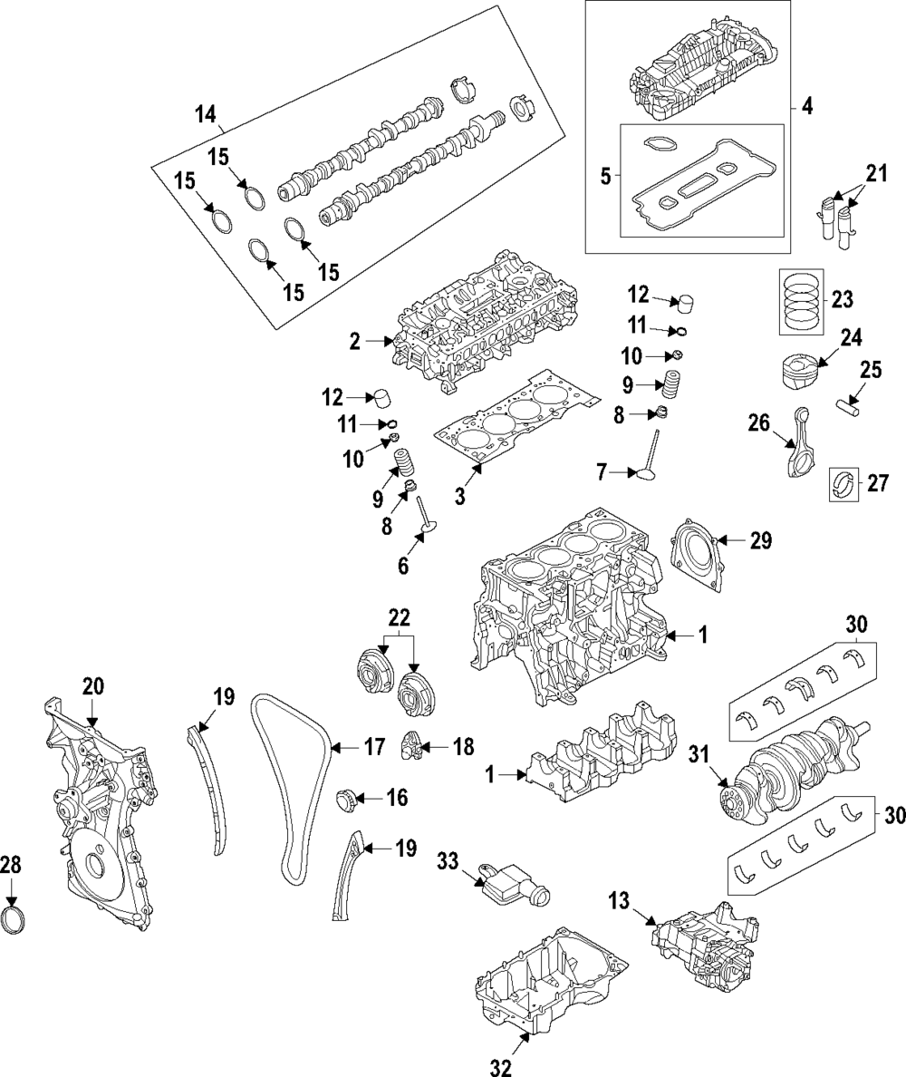 K2GZ-6049-A - 2019-2024 Ford - Cylinder Head | My Ford Parts