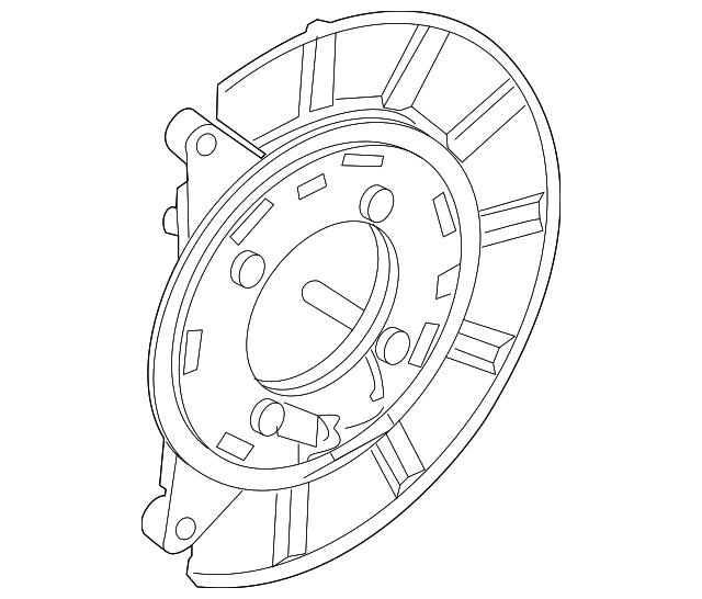 2016-2019 Nissan TITAN XD Backing Plate 44020-EZ00C | Nissan Parts Central