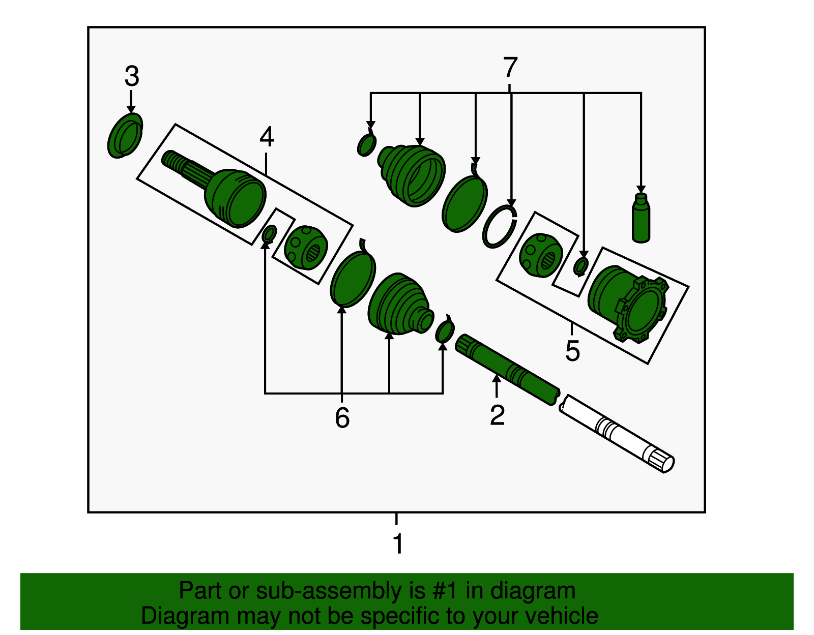 2009-2024 Nissan GT-R Axle Assembly 39600-80B0C | Team Nissan Inc.