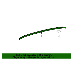 75555-06090 - Drip Molding - 2018-2023 Toyota Camry | OEM Genuine ...