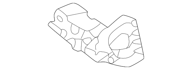 2021-2024 Ford Bronco Lower Bracket M2DZ-16A039-A | OEM Parts Online