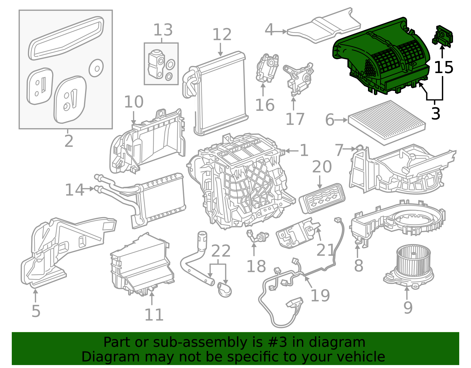 2025 Cadillac XT4 Inlet Case 42828422 GM | GMPartsDirect.com