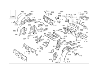 201-990-00-50 - Plastic Nut 1954-2025 Mercedes-Benz | Mercedes-Benz USA ...