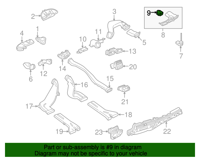 2017-2024 Audi Adjust Motor 4M0-820-511-A | Genuine Audi Parts
