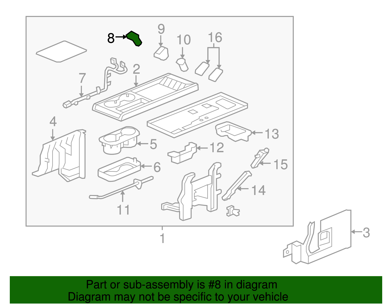 39112-SMA-003 - 2007-2011 Honda CR-V - Jack Assembly Auxiliary In ...