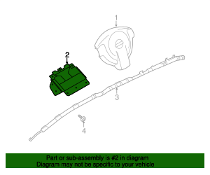 98515-9TG8A - Passenger Inflator Module 2019-2020 Nissan Rogue | Nissan ...