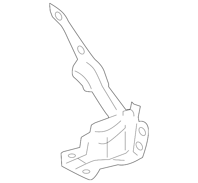 2007-2022 Toyota Hood Hinge 53420-0C020 | Camelback Toyota Parts