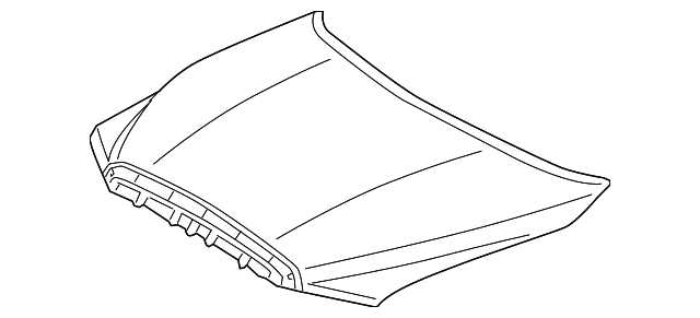 2007-2022 Toyota Hood 53301-0C030 | Toyota Parts Center