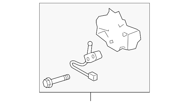 53510-0C040 - Lock Assembly - 2007-2021 Toyota | OEM Genuine Toyota Parts