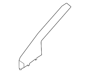 JT1Z-6103598-AE - Windshield Pillar Trim 2018-2023 Ford Transit Connect ...