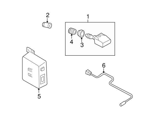 40700-CD001 - Sensor 2003-2006 Nissan | Nissan Parts & Accessories Online