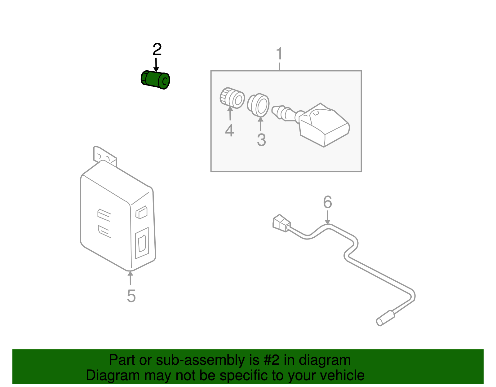 2007-2011 Nissan Sensor Nut 40780-JA01A | Temecula Nissan Parts