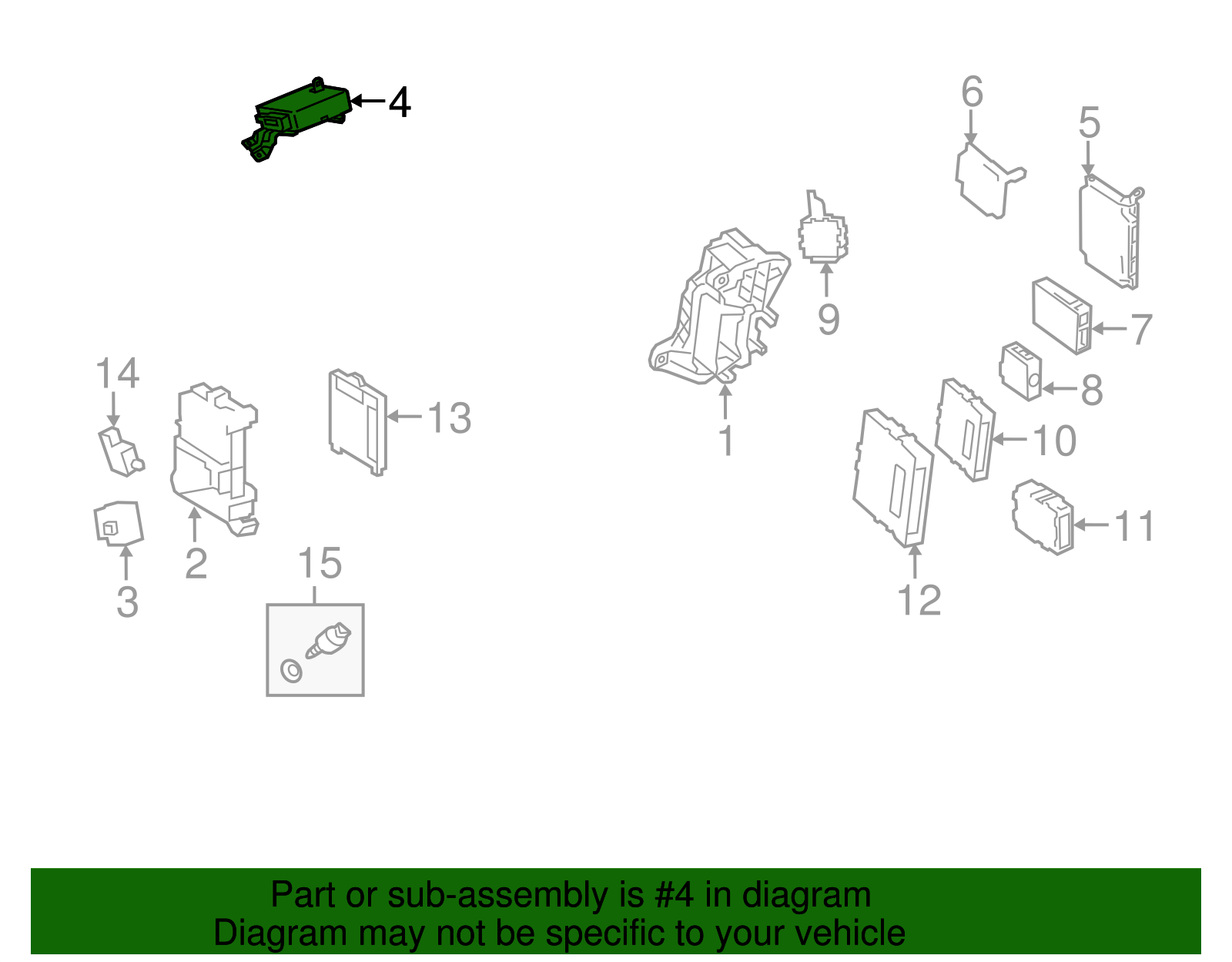 89650-47413 - High-Quality Power Steering Control Module for 2016-2017 Toyota Prius V ...